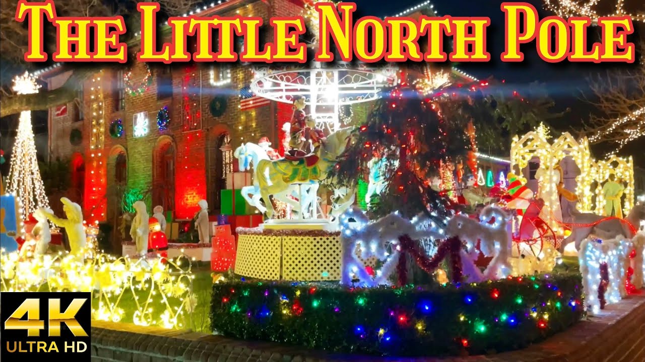 The Little North Pole Christmas House in Rockaway Park New York 🇺🇸 ...
