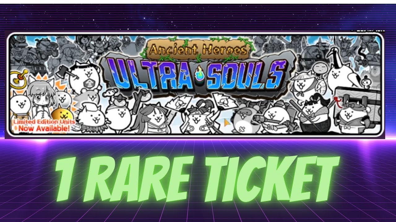 Opening Ultra Souls Rare Cat Capsule on Battle Cats - YouTube