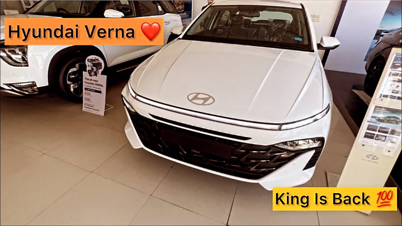 New Hyundai Verna Turbo 2023 Full Detail - Prince, Model, Features ...