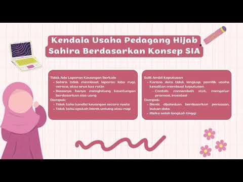 KENDALA PENERAPAN SISTEM INFORMASI AKUNTANSI (SIA) PADA PERUSAHAAN HIJAB SAHIRA