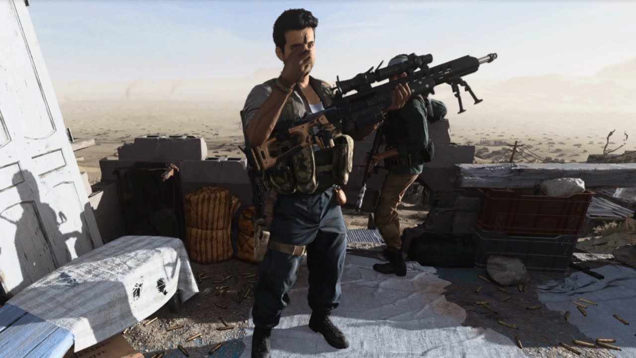 REAL Marine engages long range Russian and Terrorist combatants with a ...