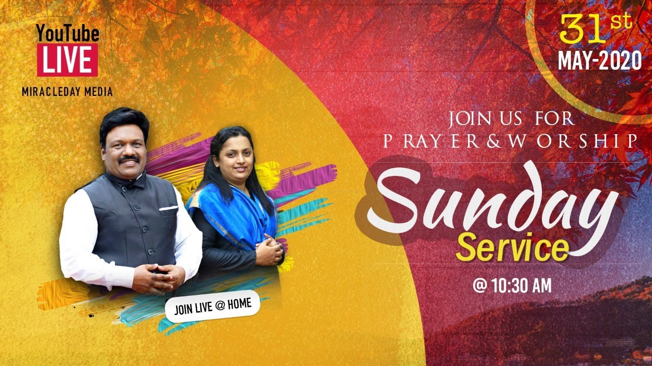 Miracle Day Sunday Service || 31-05-2020 - YouTube