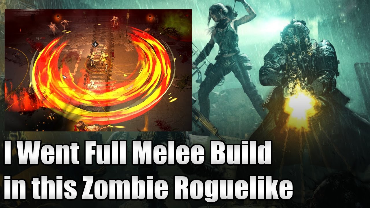 I Went Full Melee in this Zombie Roguelite - YouTube