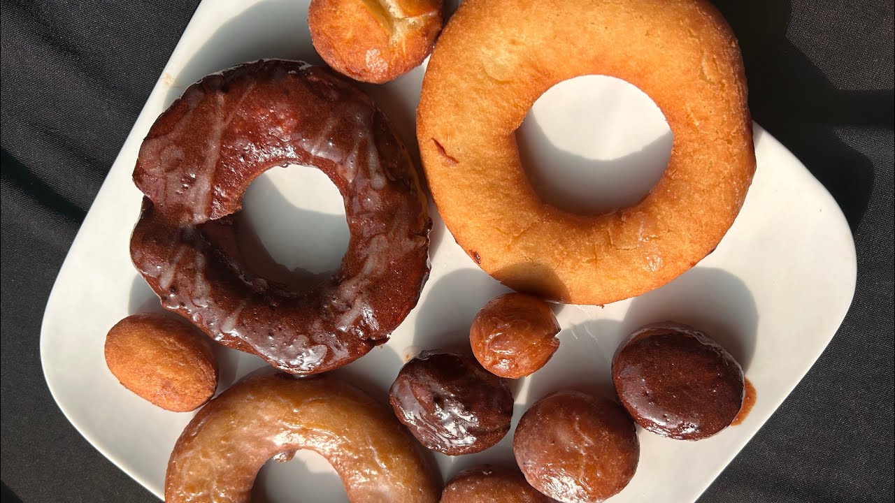 Cake Donut | No Yeast cake donuts - YouTube