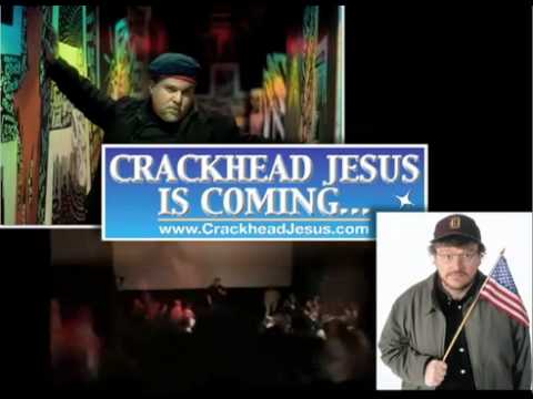 Michael Moore "Crackhead Jesus" Maverick Artist Victor Hugo Vaca Jr ...