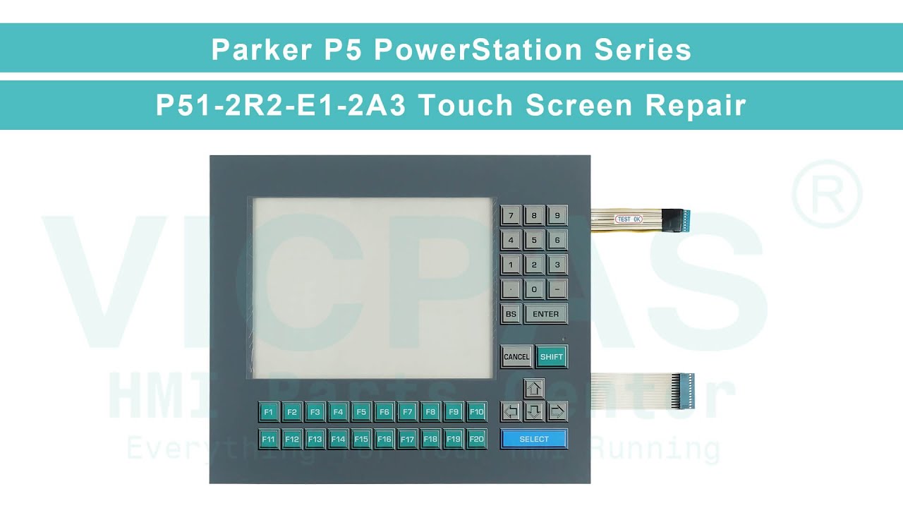 P51-2R2-E1-2A3 Parker P5 Powerstation MMI Touch Screen Panel ...