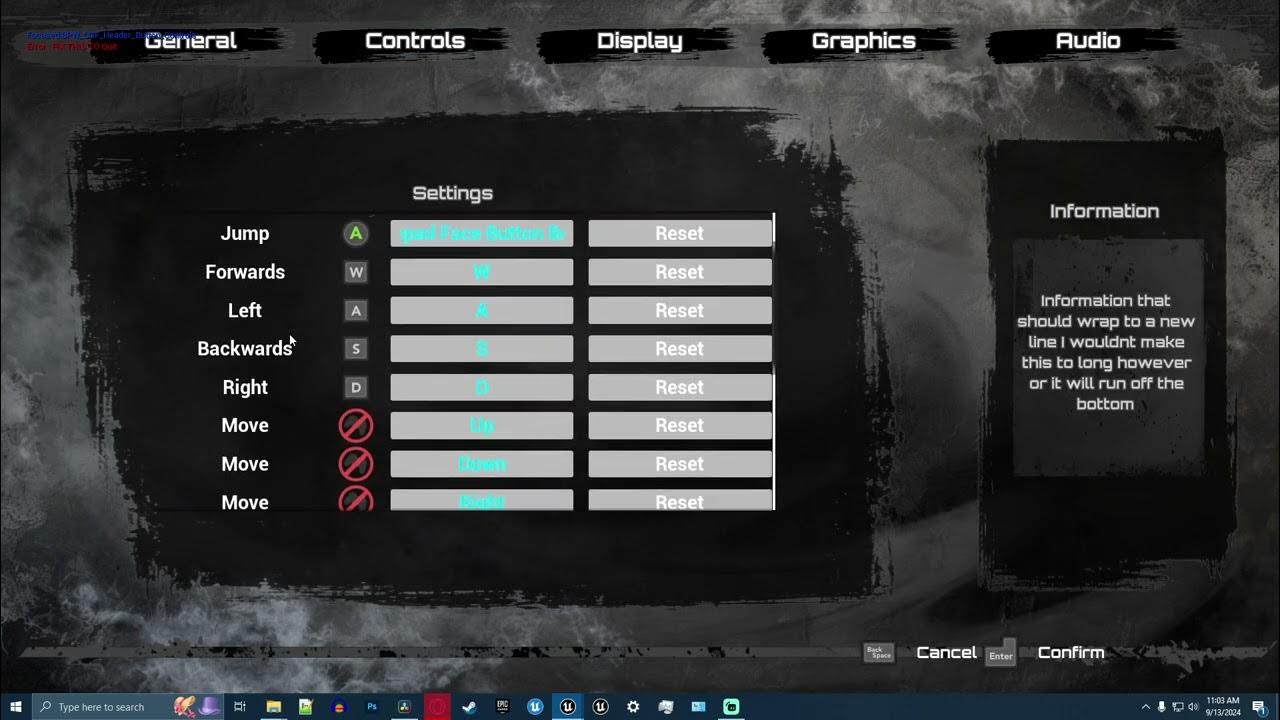 UE5 - Menu System - YouTube