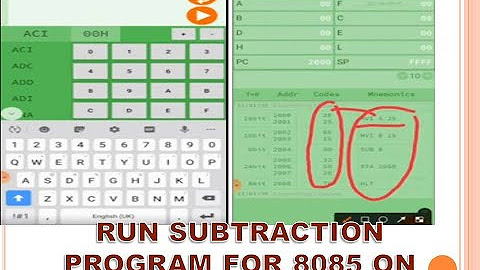 Assembly language Programming of 8085 microprocessor - YouTube