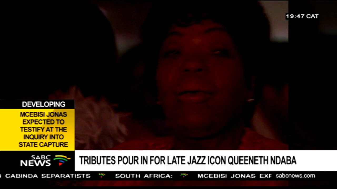 Tributes pour in for late jazz icon Queeneth Ndaba - YouTube