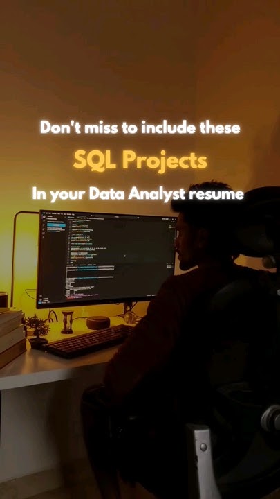 Don't miss these SQL Projects | Project Resources | Charan_techstudio - YouTube