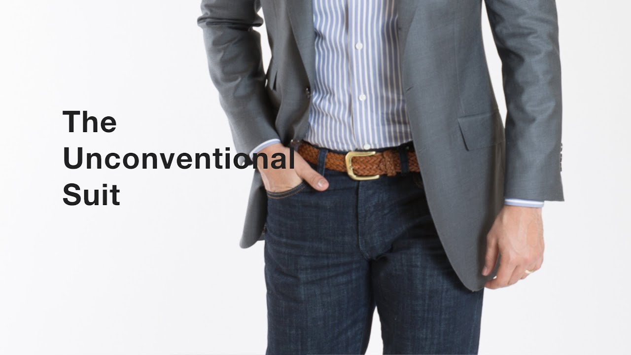 Outfit Idea: The Unconventional Suit - YouTube