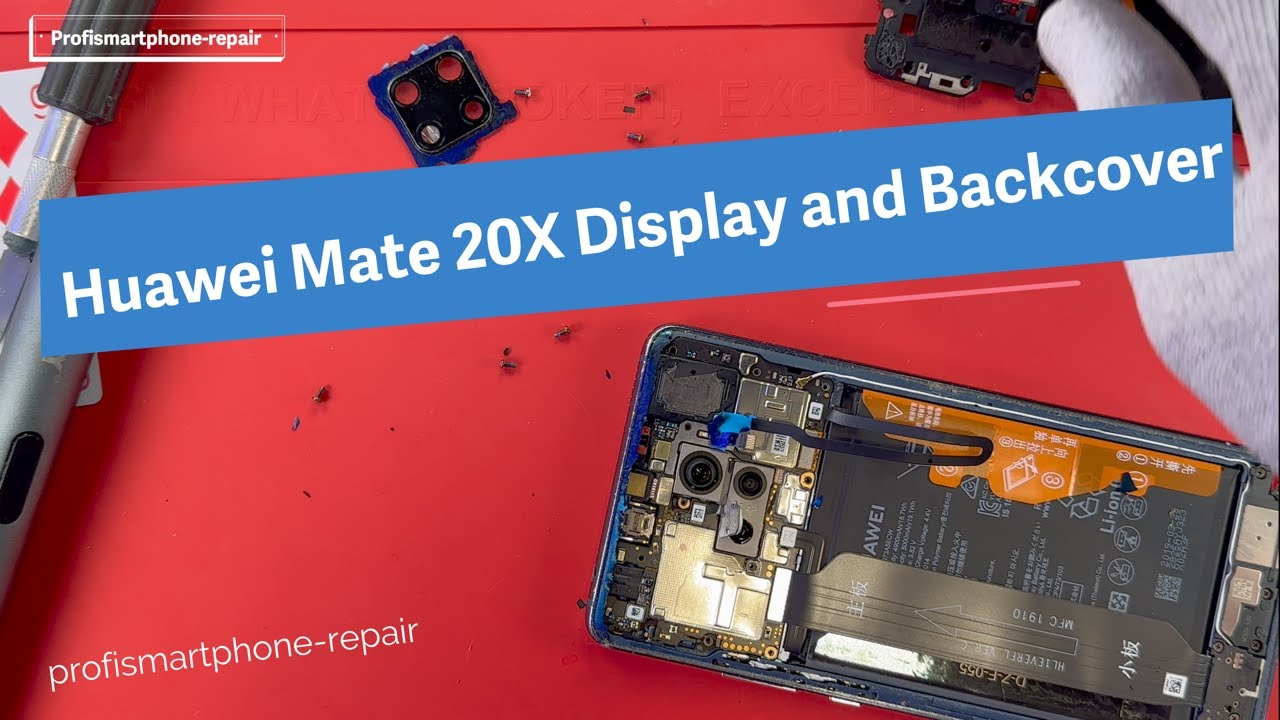 Huawei Mate 20X Display and Backcover Change #huawei - YouTube