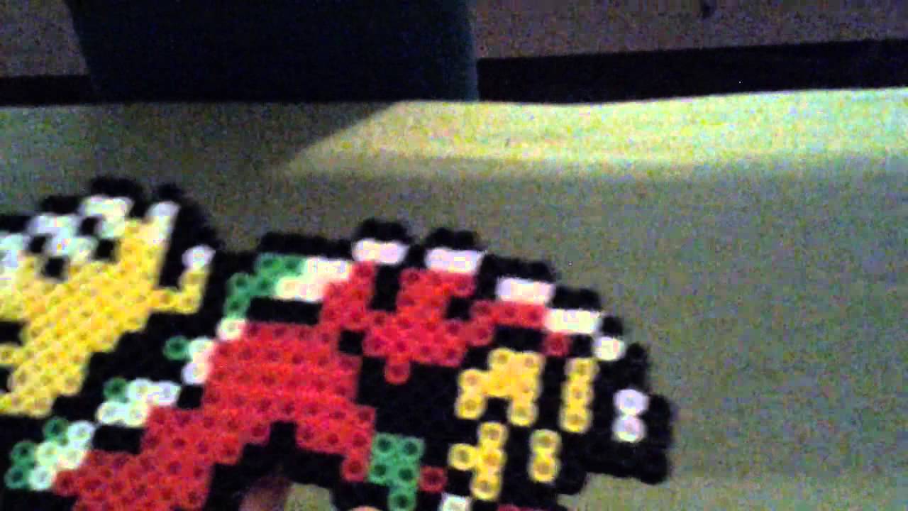 Perler Bead Ho-Oh - YouTube