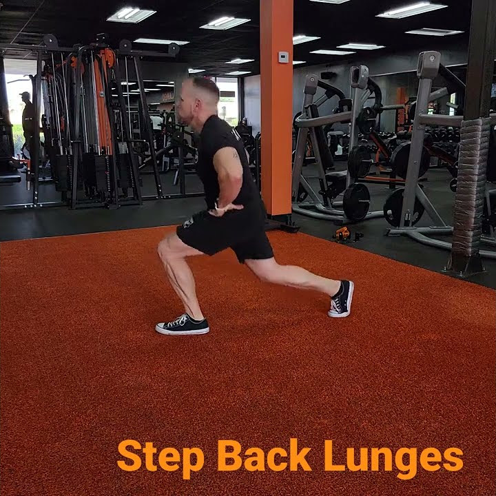 Step Back Lunges - YouTube