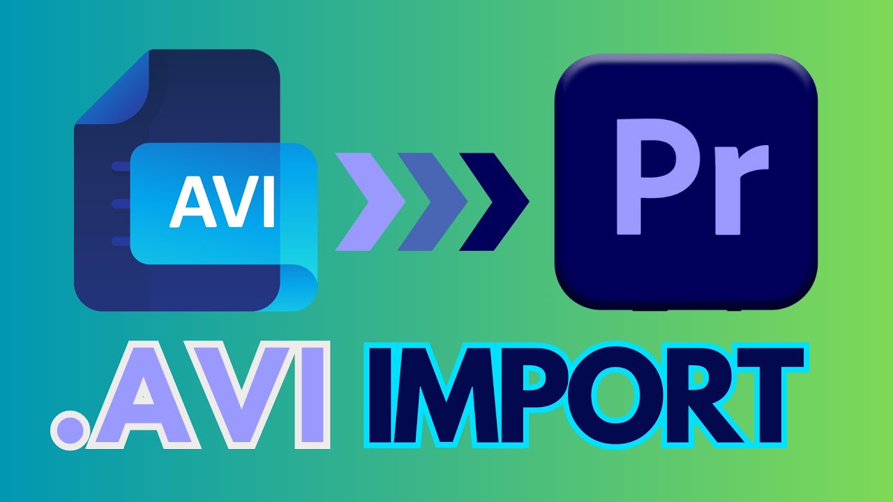 .AVI File Won't Import to Premiere Pro [SOLVED] - YouTube
