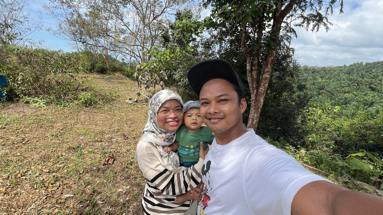 3 hari 2 malam Umar Faliq di kebun tok abah - YouTube