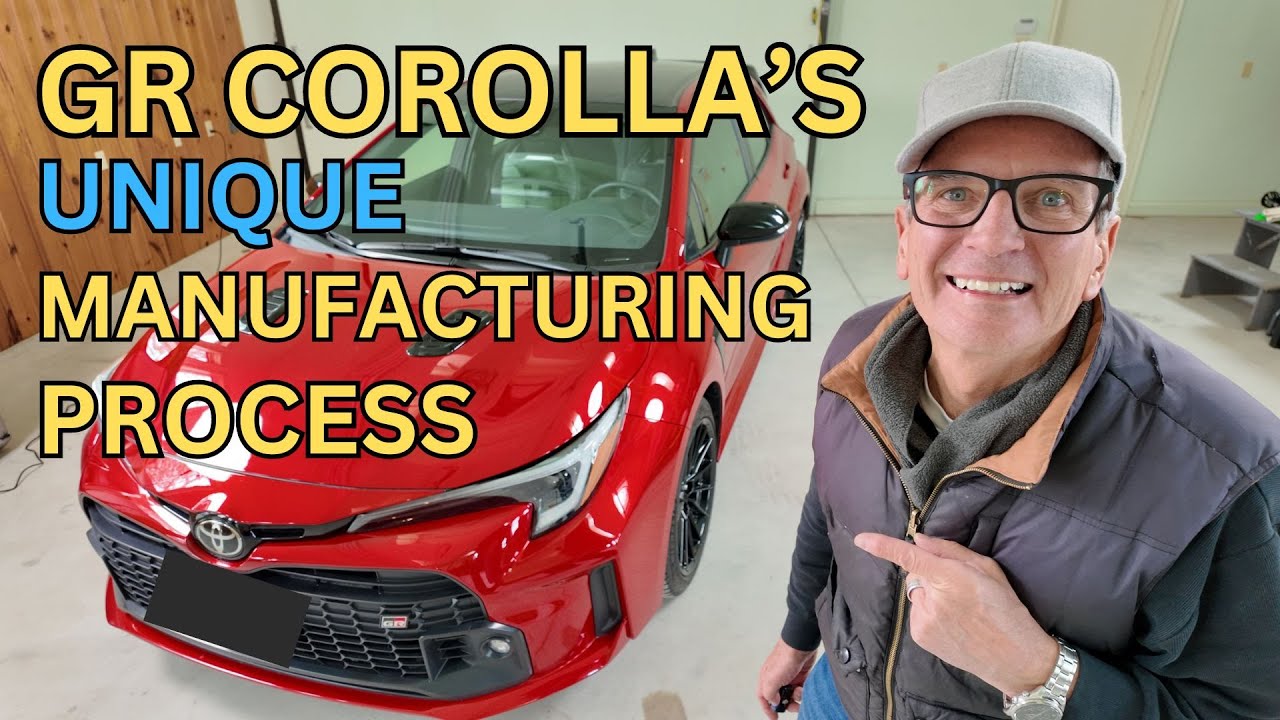 What makes the GR Corolla MANUFACTURING PROCESS so SPECIAL? - YouTube