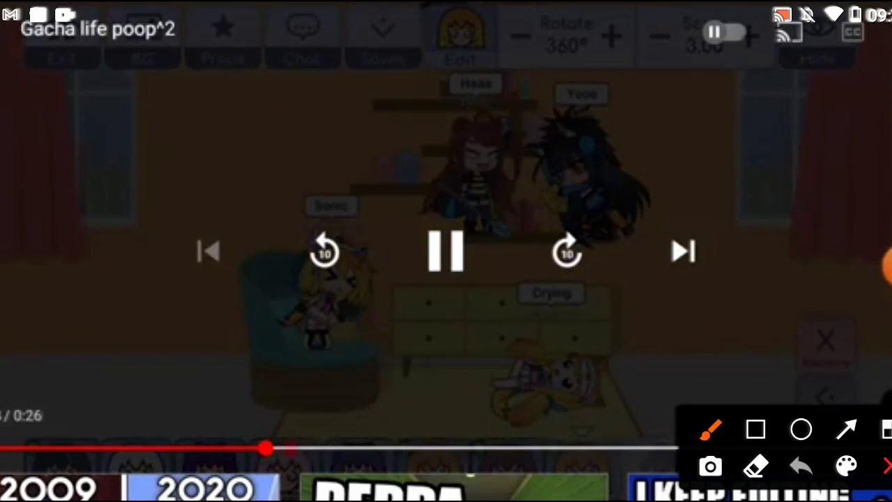 Gacha life poop HyperCubed - YouTube