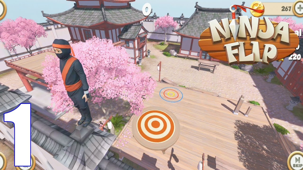 Ninja Flip Game Walkthrough | Part 1 | Android - YouTube