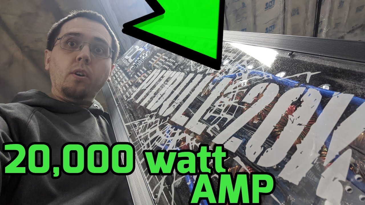 20,000 WATT AMPLIFIER!! The DC Audio PITBULL 20K - YouTube