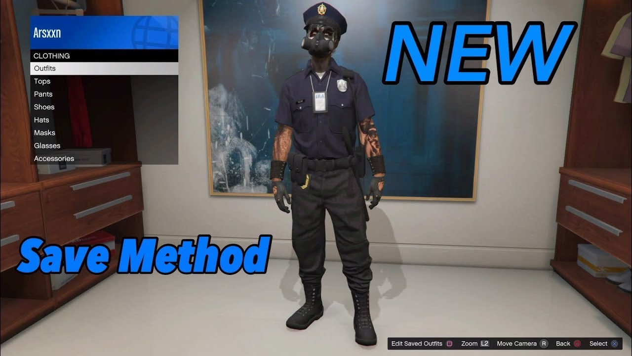 *BRAND NEW* GTA 5 ONLINE - HOW TO GET THE COP OUTFIT ONLINE ( GTA 5 ...