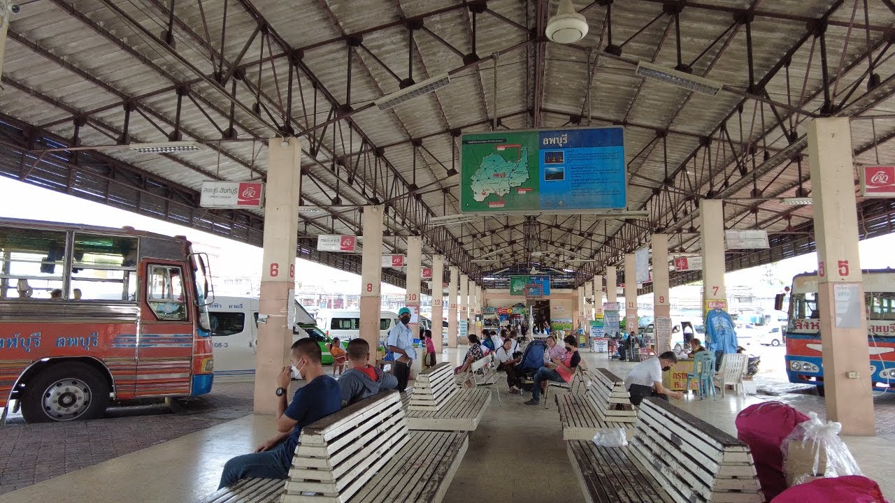 I Took A Trip to the Lopburi Bus Station! - Lopburi, Thailand - YouTube