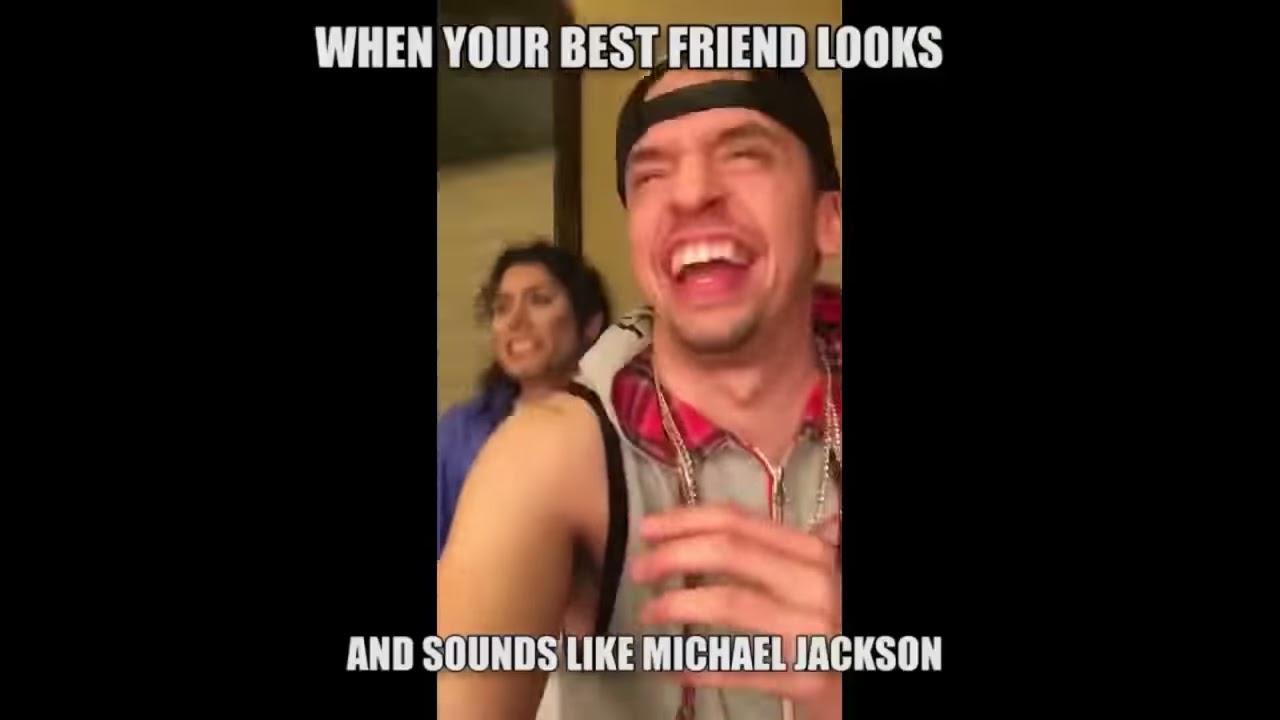 When your best friend sounds like Michael Jackson - YouTube