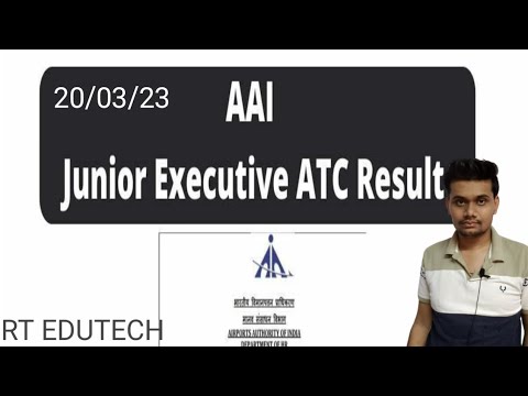 AAI ATC RESULT 2023 RELEASED DATE OFFICIAL UPDATE,HOW TO CHECK AAI ATC ...