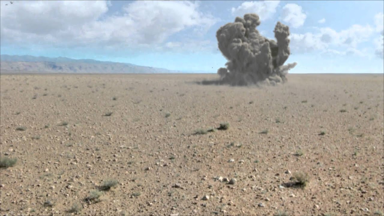 Desert Explosion - YouTube