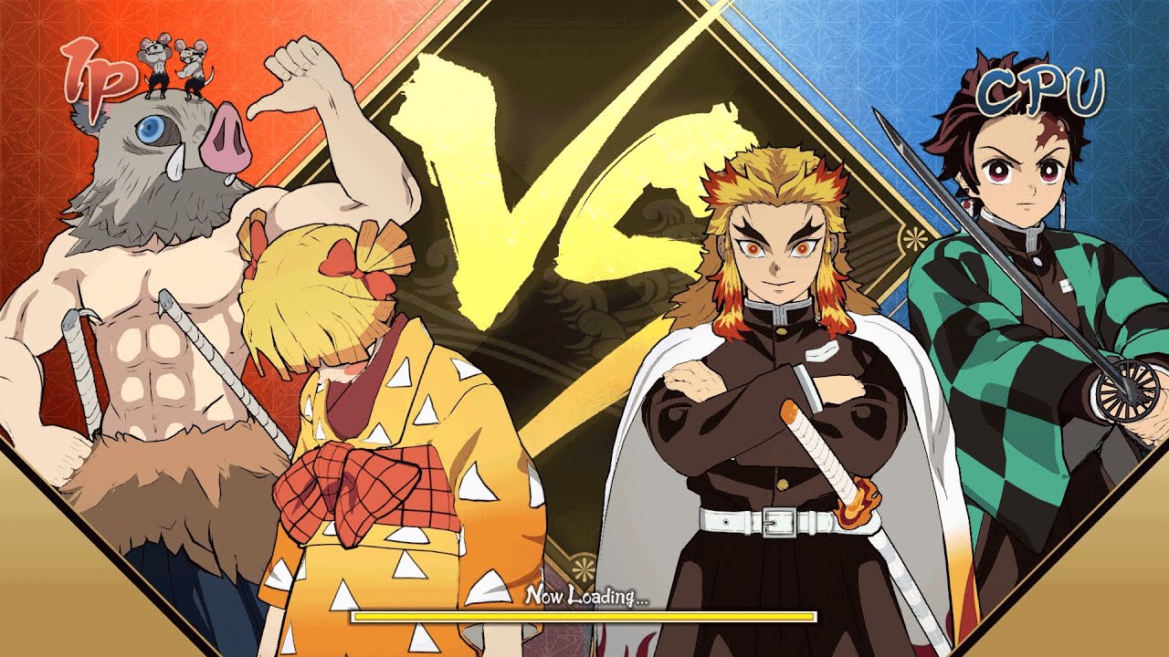 Zenitsu & Inosuke VS Kyojuro & Tenjiro | Demon Slayer - YouTube