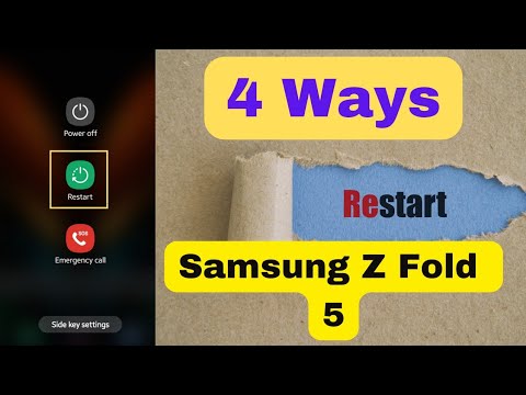 How to Restart Samsung Galaxy Z Fold 5: 4 Ways to Reboot your Phone ...