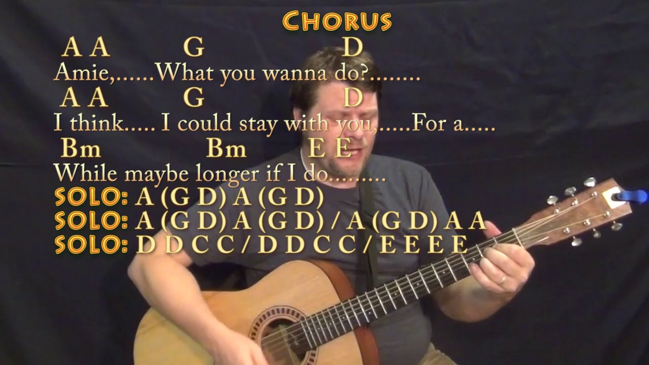 Amie (Pure Prairie League) Guitar Cover with Chords/Lyrics - YouTube