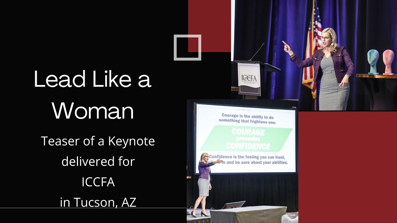 Lead Like A Woman Keynote Teaser - YouTube