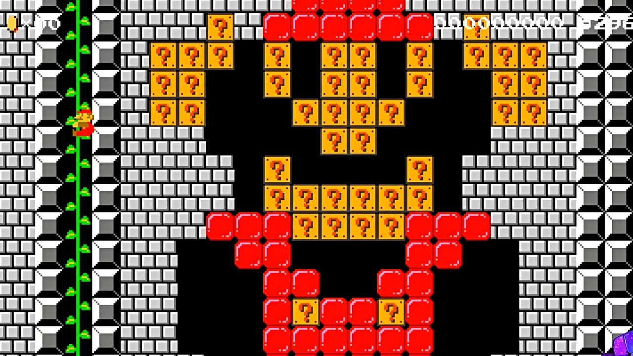 Super Mario Maker 2 🔧 Super Mario Pixel Art Museum 🔧 Defected - YouTube