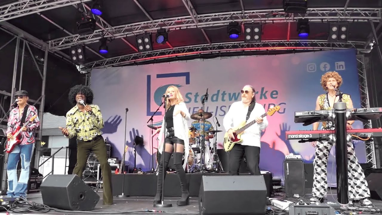 This Band ROCKED The Festival Stage! Hot Stuff Band Live Open Doors ...