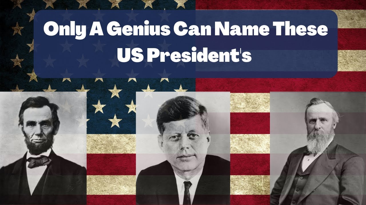 How Many Of These US President's Can You Name? | US President Quiz 🇺🇸 ...