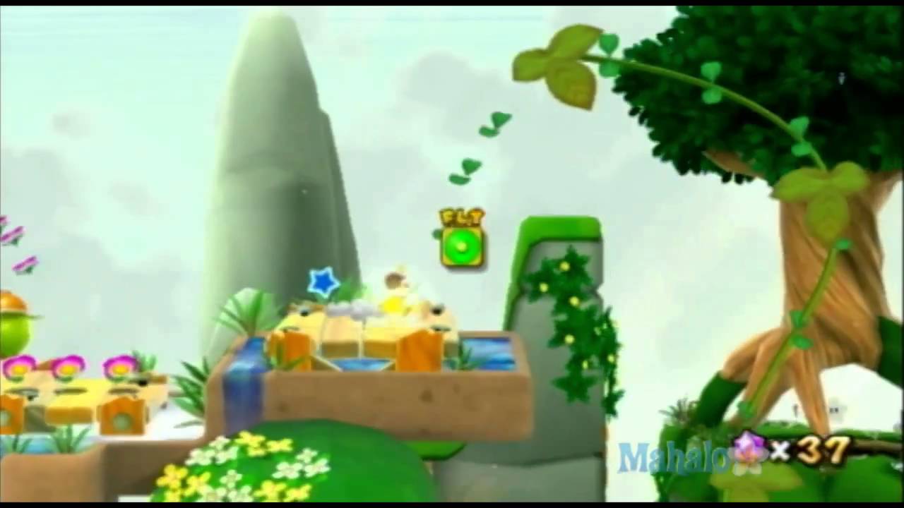 Mario Galaxy Green Star Locations
