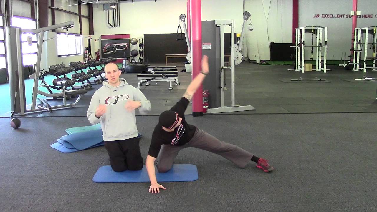 Kneeling Adductor Stretch