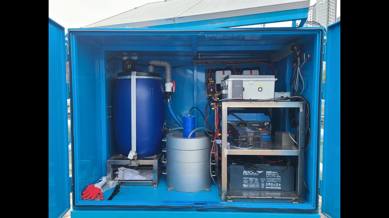 Underwater gamma monitoring system - YouTube