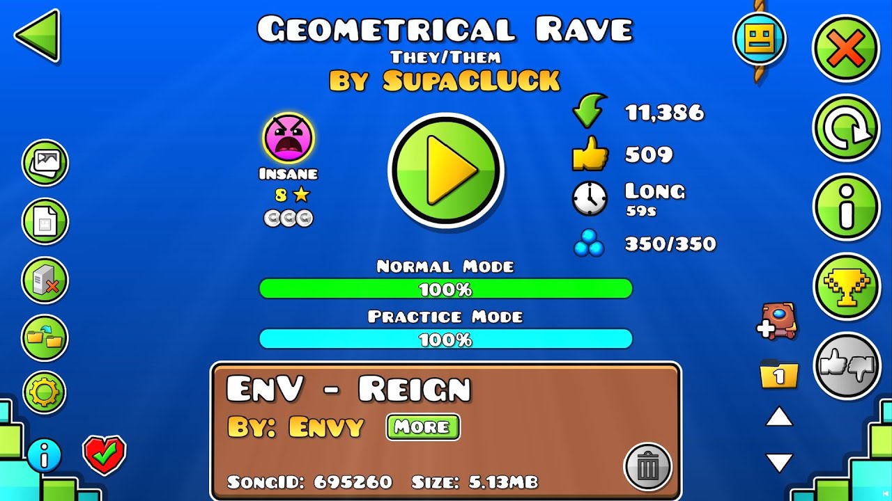 Geometrical Rave Got Rated! My First Creator Points! - YouTube