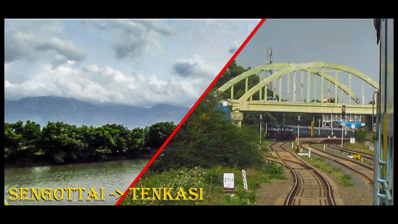 SENGOTTAI - TENKASI Behind an ALCO - INDIAN RAILWAYS - YouTube