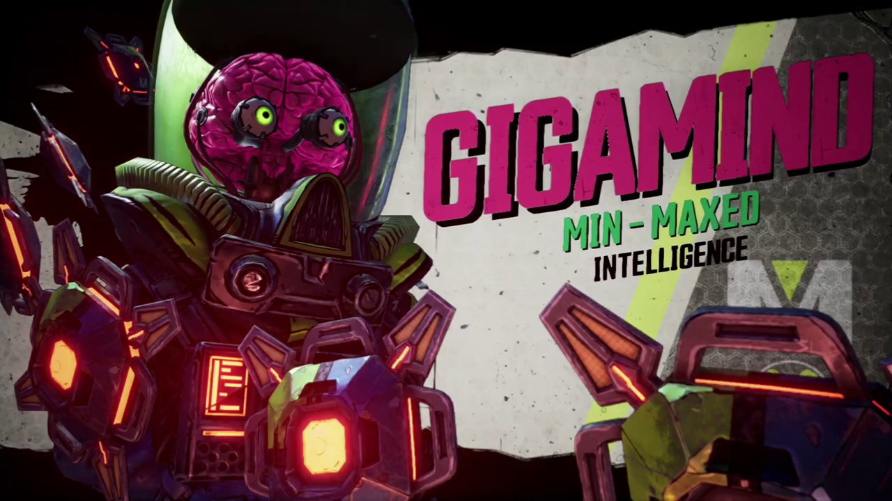 BORDERLANDS 3 BOSSFIGHT: FIGHTING GIGAMIND WITH EXPLODING WEAPONS - YouTube