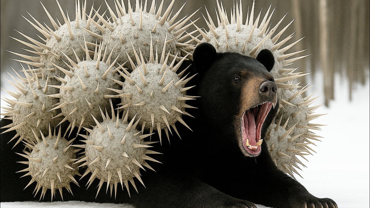 Infested Bear Urgent Plea For Help —Her Cubs Run for Help to Save Their ...