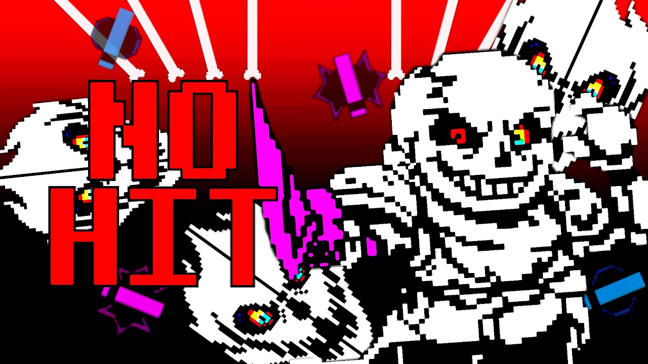 [NO HIT] Unofficial Dusttrust X Sans Fight Phase2 - YouTube