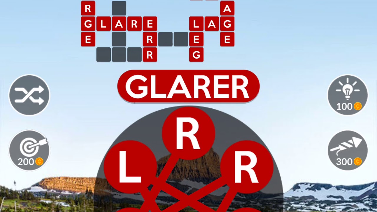 Wordscapes Level 1101 Answers - YouTube