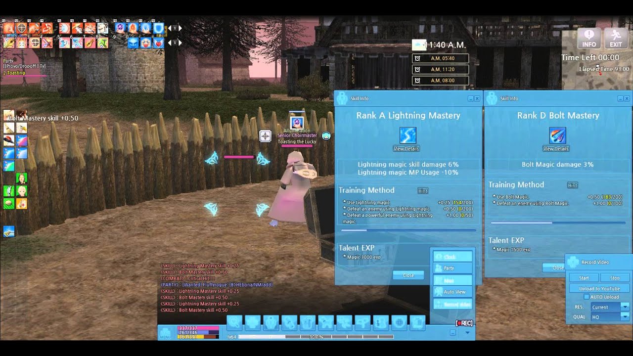 Mabinogi - Easy Low Level Element Mastery - YouTube