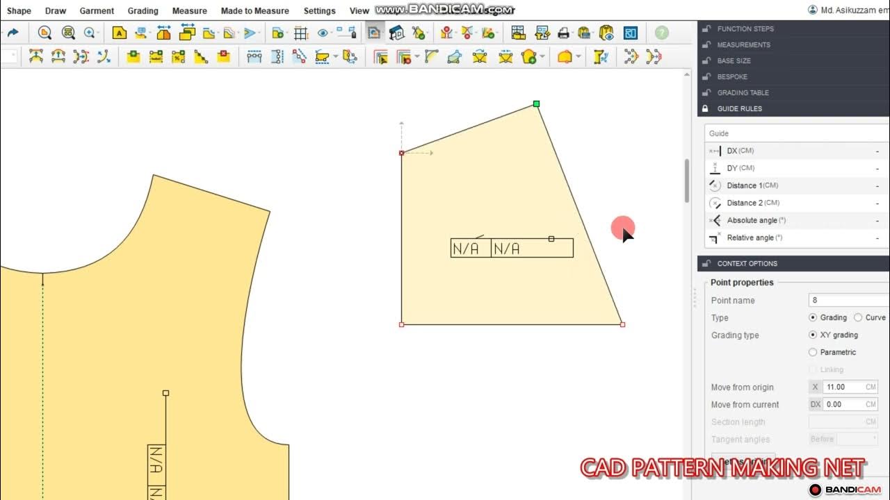 how to make t-shirt pattern making system cad. - YouTube