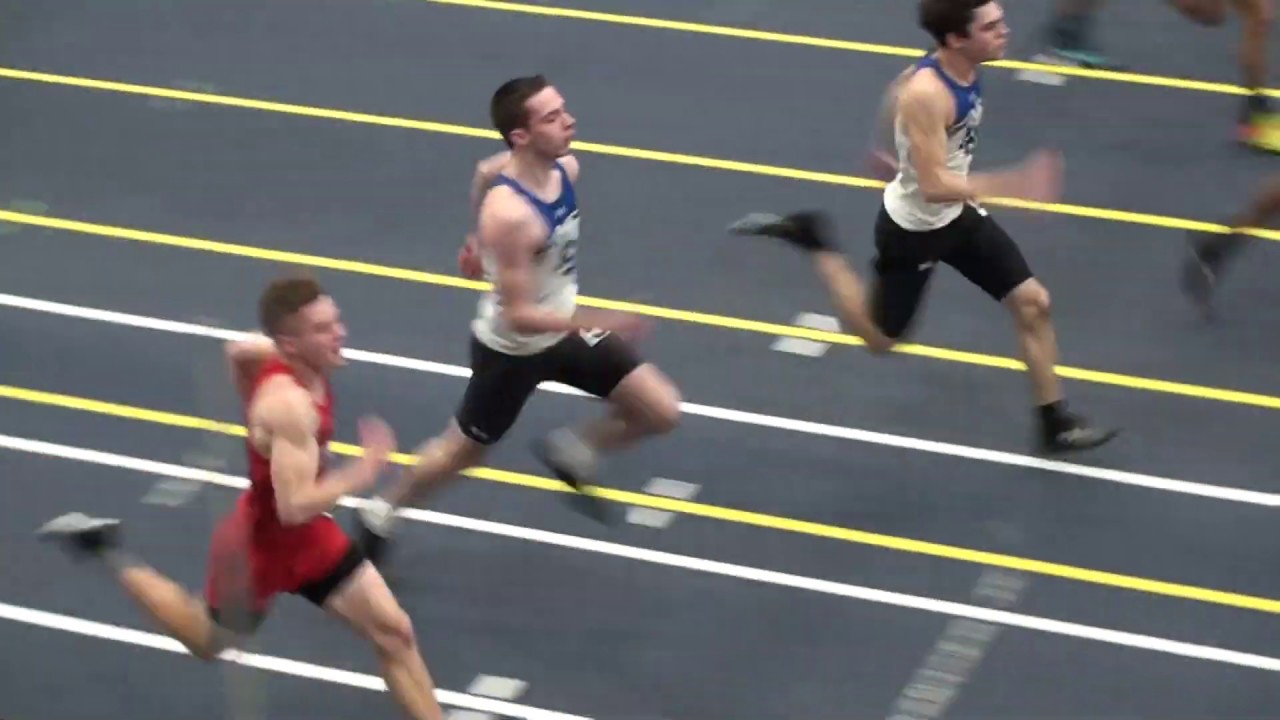 Dave indoor track 55 meter 1 30 2020 - YouTube