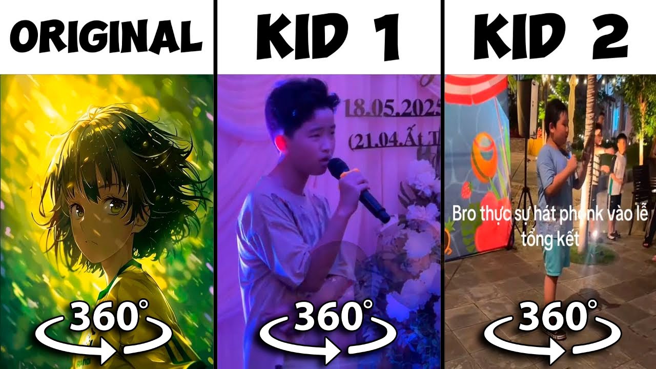 360º VR Passo Bem Solto Funk Original vs Kid Version - YouTube