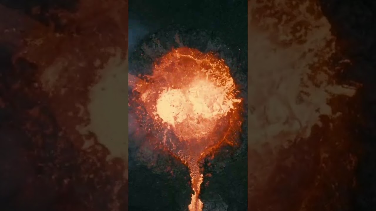 Volcanic eruption, Ireland - YouTube